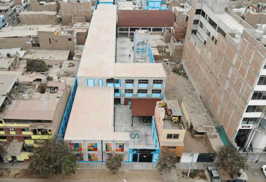 RECONSTRUCCIÓN DE COLEGIO RICARDO PALMA AL 95 % - CAUSA JUSTA