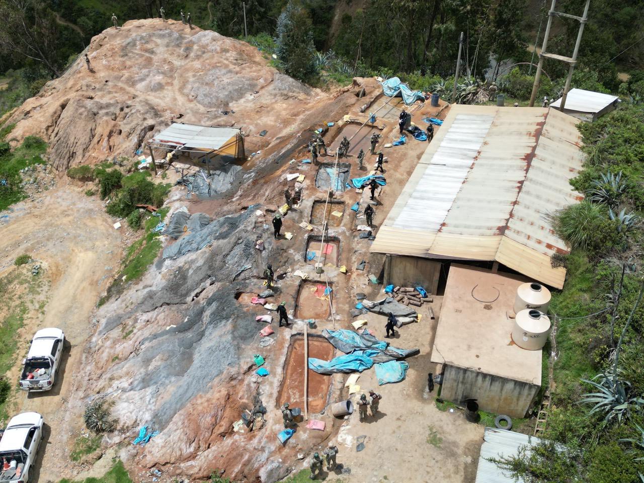 Nuevo golpe a la minería ilegal en Pataz: destruyen campamento ...